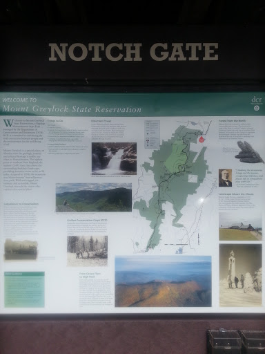 Mount Greylock Notch Gate Portal in Brayton Hill Massachusetts United ...
