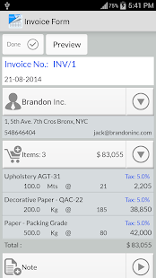 Simple Invoice Manager - Android Apps on Google Play