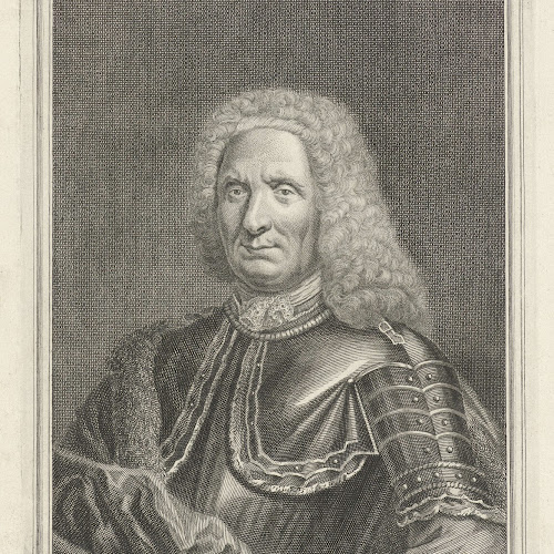 Portret van Benoit de Maillet, J.G. de la Croix, 1737 - Rijksmuseum