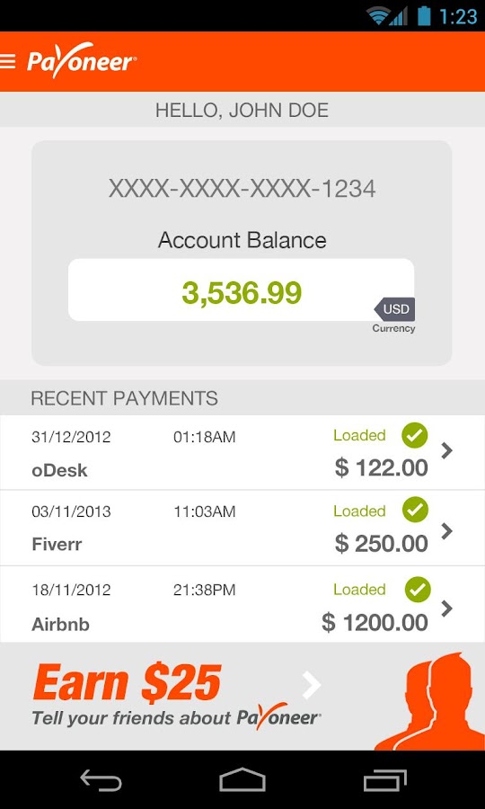 Payoneer - Aplicaciones Android en Google Play