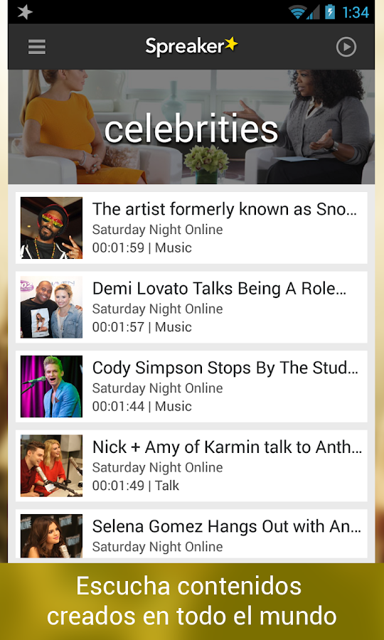 Spreaker - Radio & Podcasts - Aplicaciones de Android en Google Play
