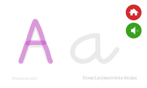 Lectoescritura vocales - Imagui