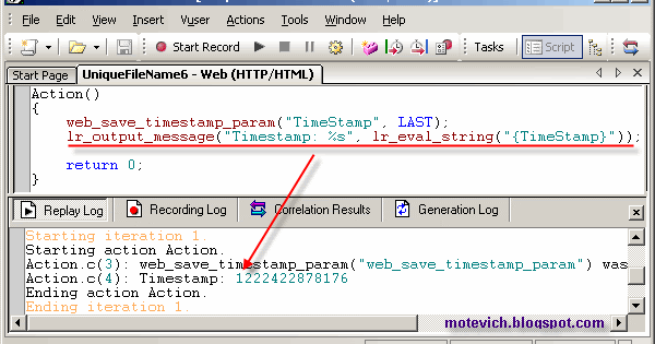 Performance Engineering -Sreenivasulu kota: LoadRunner unique file name with web_save_timestamp ...