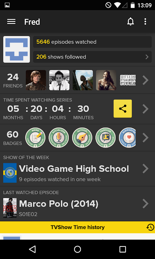 TVShow Time, guía para series - Aplicaciones de Android en Google Play