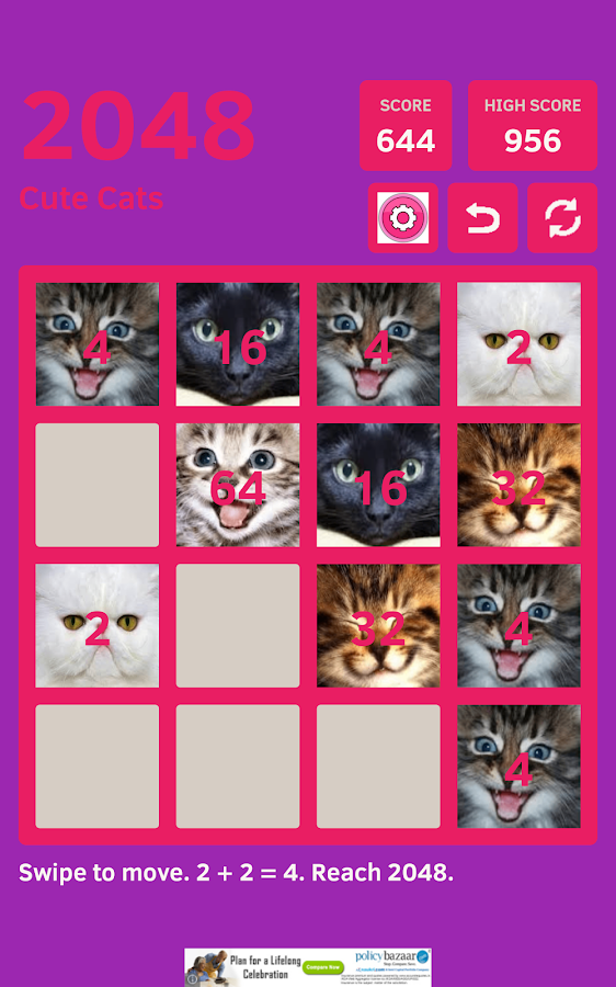 2048 Cute Cats - Android Apps on Google Play
