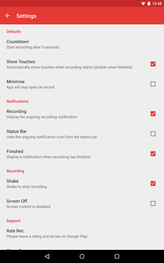 Rec. (Screen Recorder) - Android Apps on Google Play