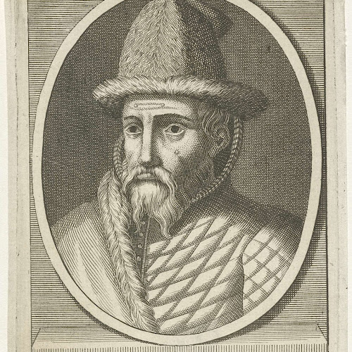 Portret van Timoer Lenk, Jan Lamsvelt, 1684 - 1743 - Rijksmuseum