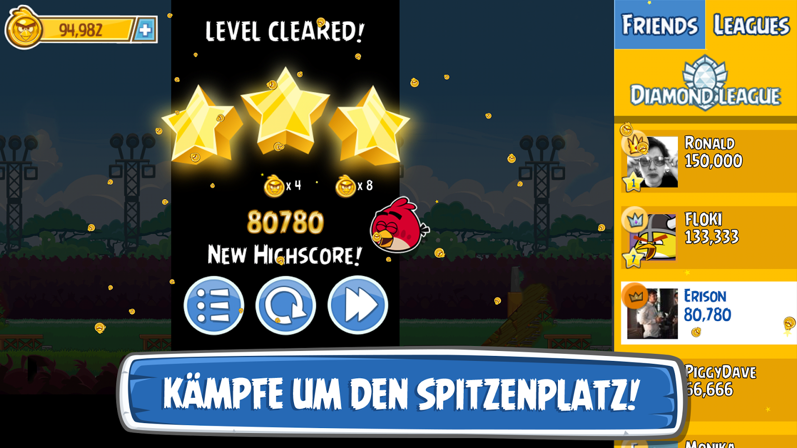 Angry Birds Friends - screenshot
