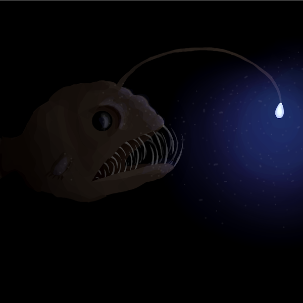 Angler Fish's Smile » drawings » SketchPort