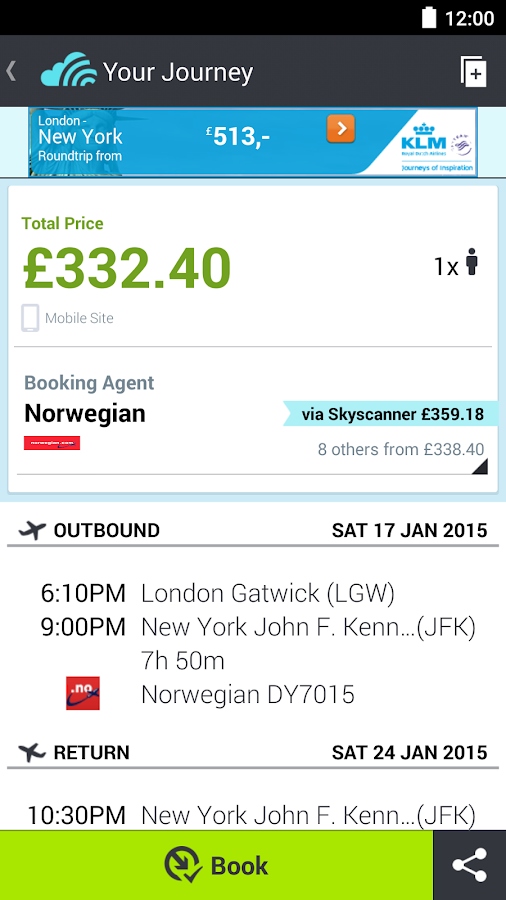 Skyscanner - All Flights! - Android Apps on Google Play