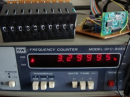 marxy's musing on technology: BCD Switch direct entry DDS Oscillator