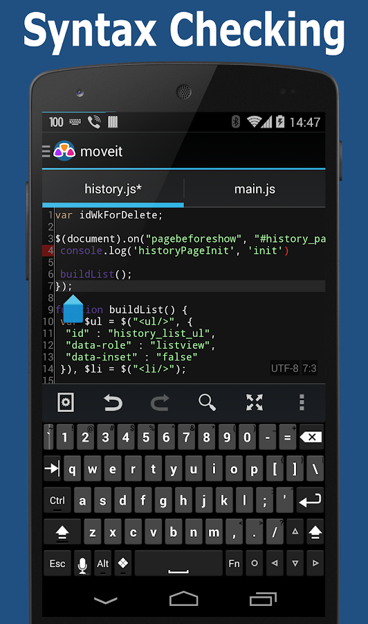 AWD - PHP/HTML/CSS/JS IDE - Google Play の Android アプリ