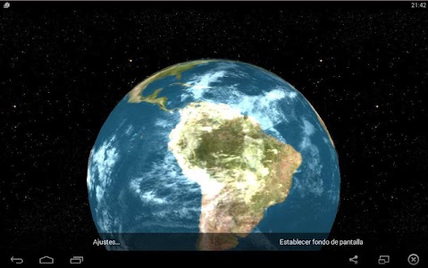 Space Earth Live Wallpaper – Look at Earth from space with this 3D live ...