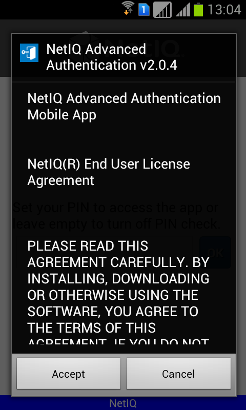 NetIQ Advanced Authentication - Android Apps on Google Play