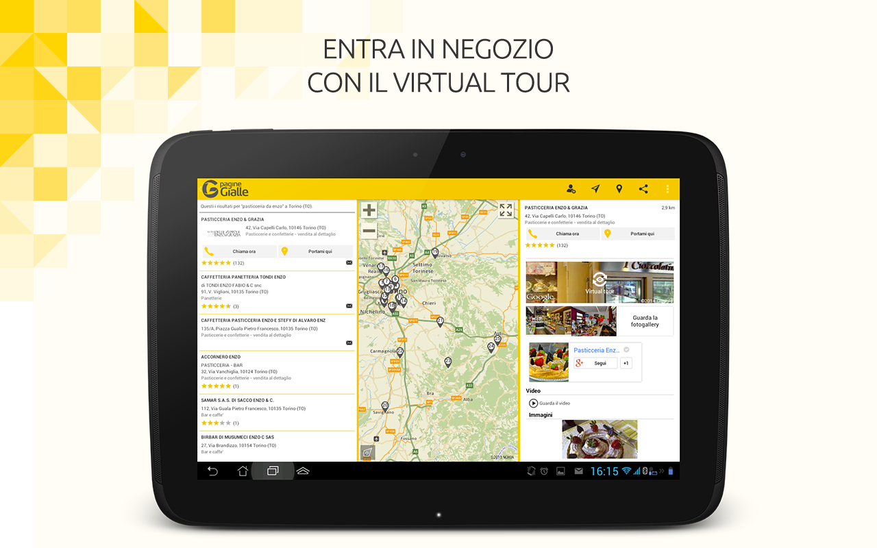 PagineGialle - screenshot