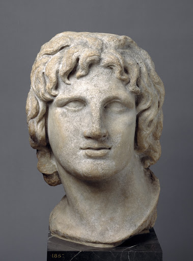 Marble portrait of Alexander the Great — Google Arts & Culture