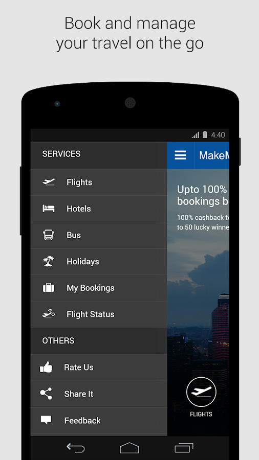 MakeMyTrip, Flights Hotels Bus - Android Apps on Google Play