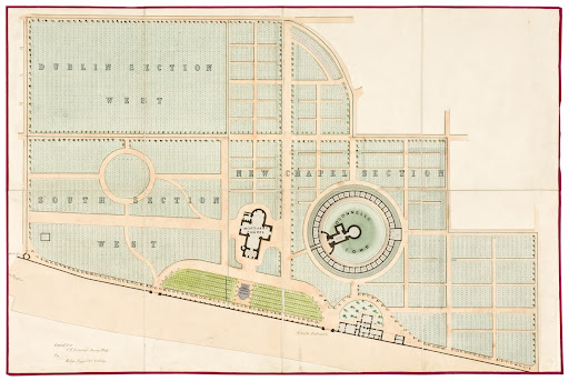 Map of Glasnevin Cemetery — Google Arts & Culture