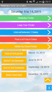 Weekday Date Calculator – Android Tools Apps