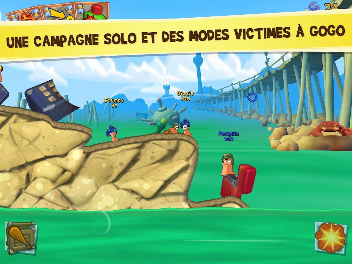 Worms 3 – Applications Android sur Google Play