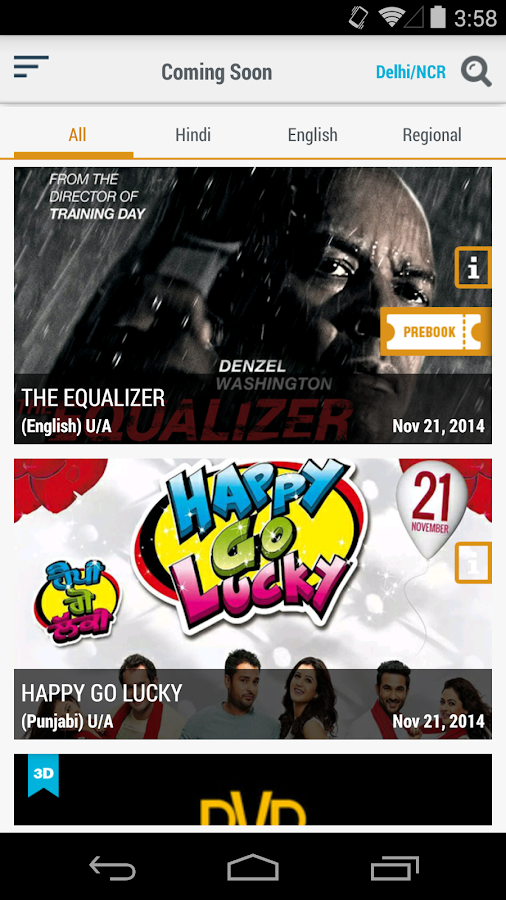 PVR Cinemas - Android Apps on Google Play
