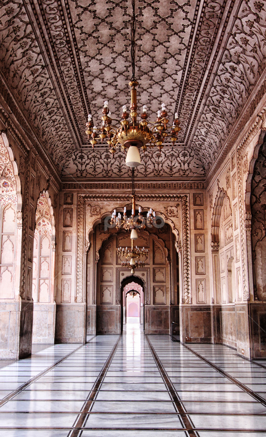 Badshahi Mosque Plan