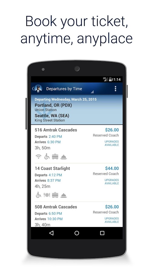 Amtrak - Android Apps on Google Play