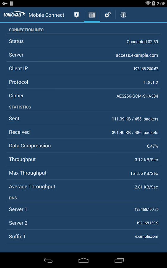 SonicWALL Mobile Connect - Google Play の Android アプリ