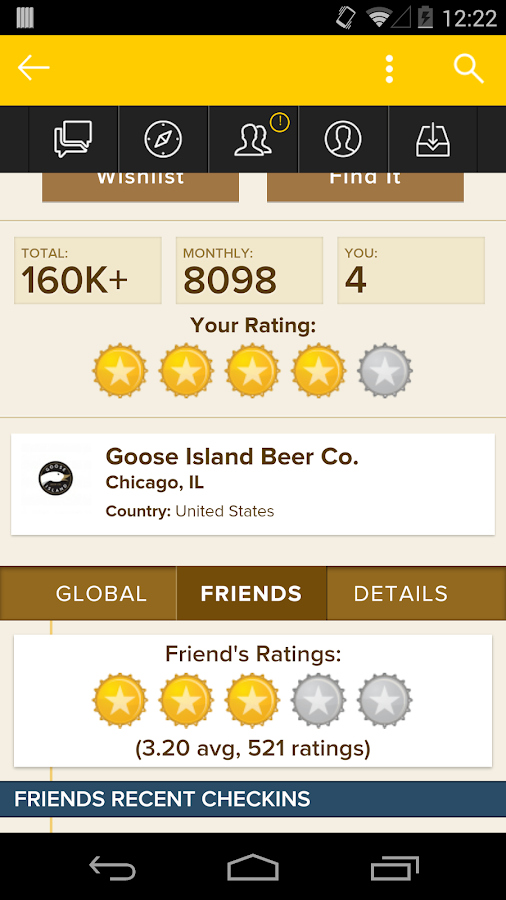 Untappd - Discover Beer - Applications Android sur Google Play