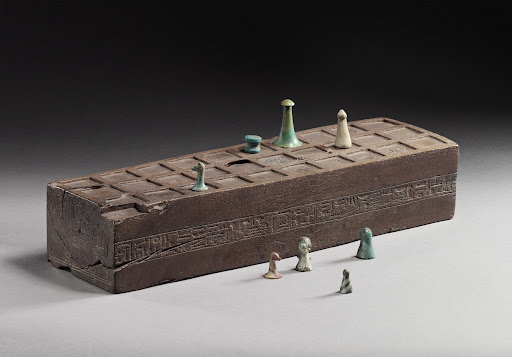 Senet board game - Artist unknown — Google Arts & Culture