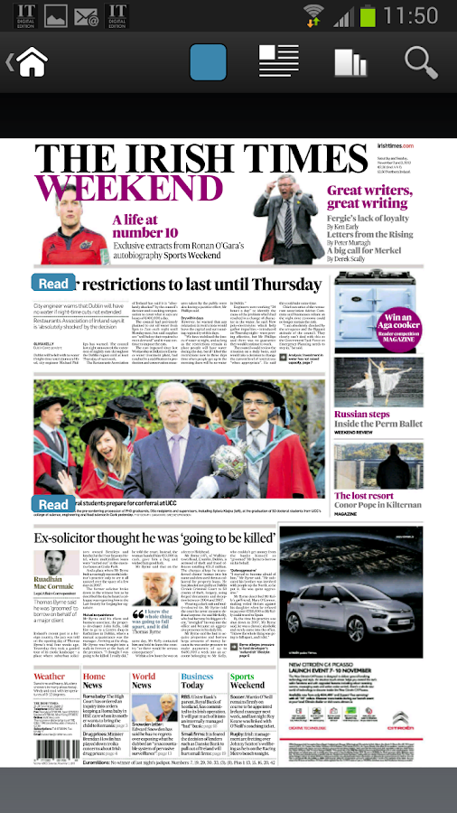 Irish Times Digital Edition - Android Apps on Google Play