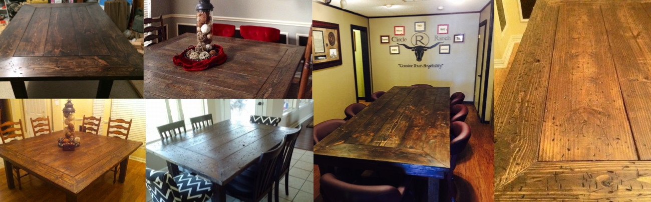 Custom Distressed Table - I will build your table today We are local to ...