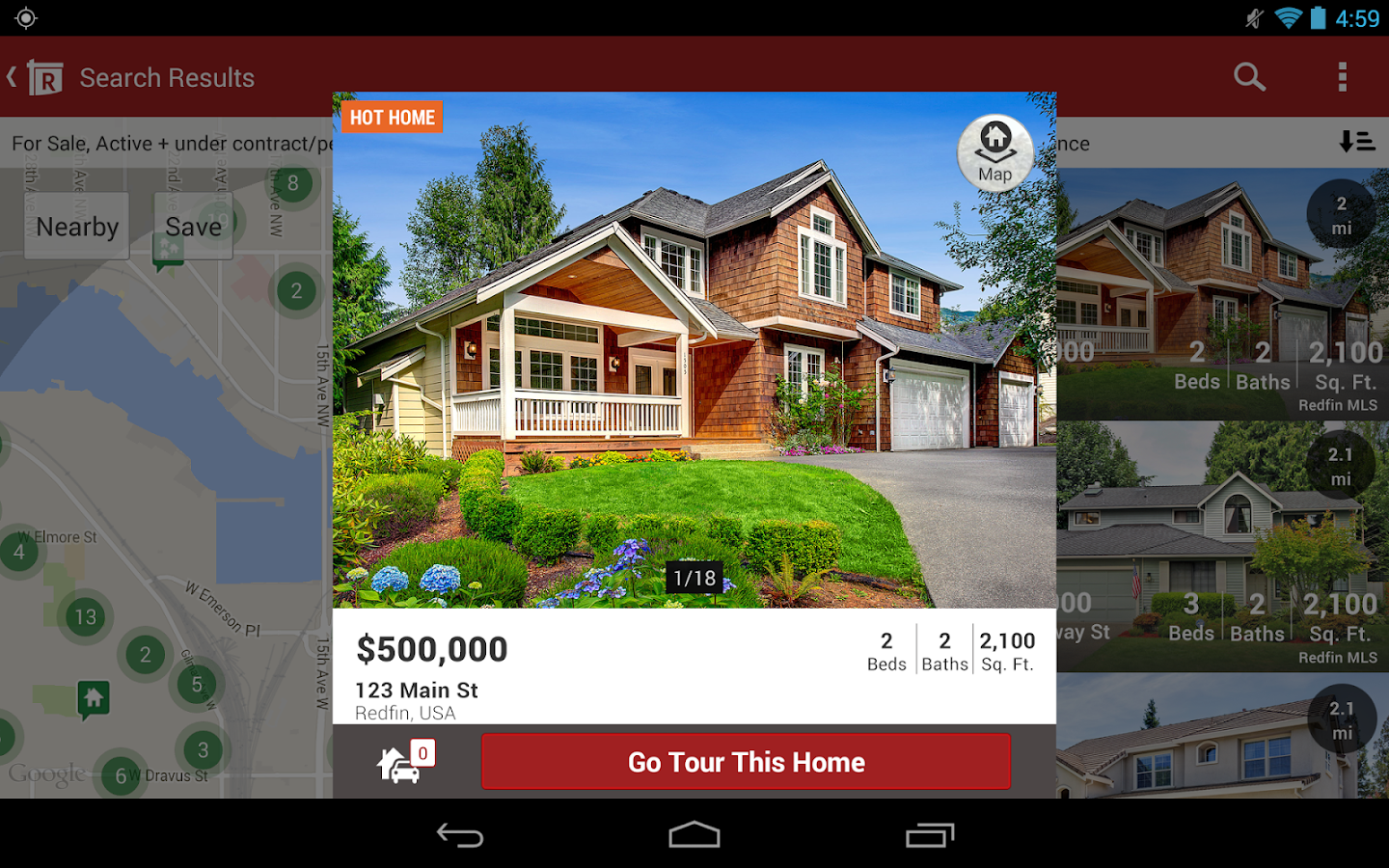 Real Estate App: Search Homes - screenshot