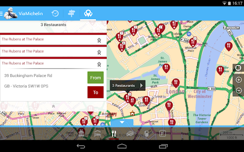 ViaMichelin Route planner,maps - Aplikacje Android w Google Play