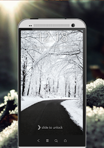 Snowfall Screen Lock – Screen Lock with multiple snowfall wallpapers ...