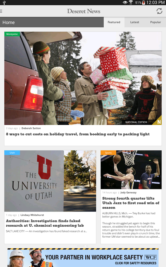 Deseret News - screenshot