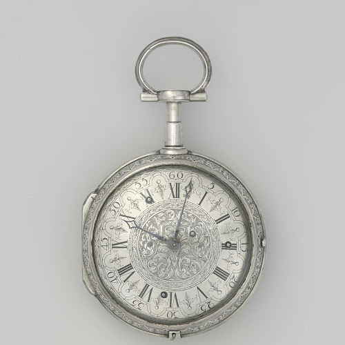 Reishorloge met lof op de zeevaart, Benjamin Zoll, ca. 1720 - ca. 1750 ...