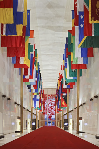 The Kennedy Center Hall of Nations - Ron Blunt — Google Arts & Culture