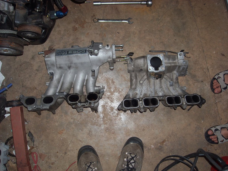 5SFE manifold on 3SGTE? | MR2 Owners Club Forum