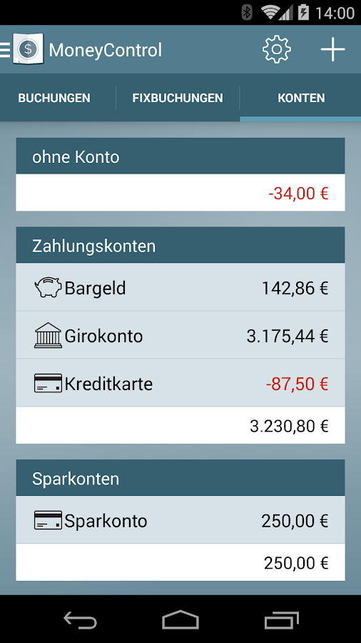 Haushaltsbuch MoneyControl – Android-Apps auf Google Play