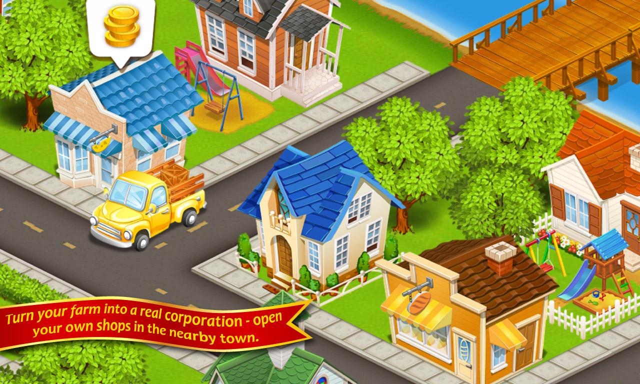 Granja Farm Town™: Happy Day - Aplicaciones Android en Google Play