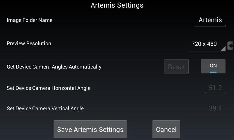Artemis Director's Viewfinder - Android Apps on Google Play
