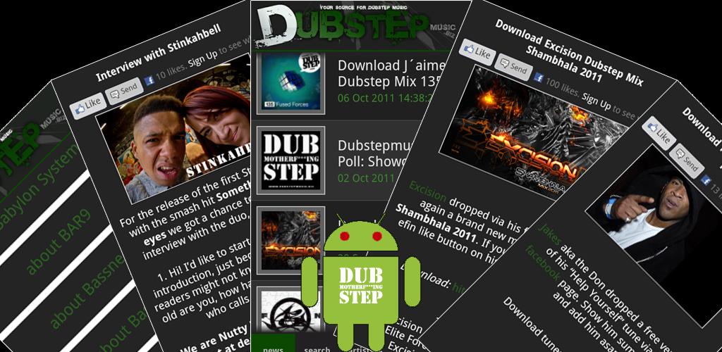 Dubstep Music News - Latest version 2.1 for Android App Music & audio