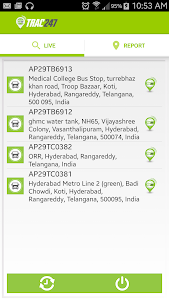 Trac247 – Trac247 is India's best GPS Vehicle Tracking and Fleet Management system. – Android ...