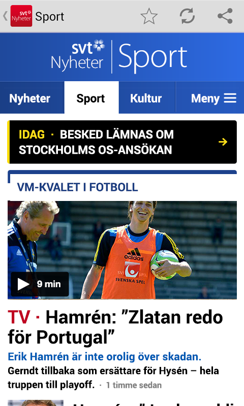 SVT Nyheter – Android-appar på Google Play