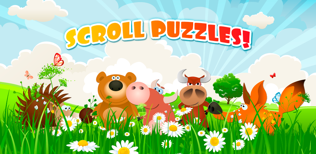SCROLL PUZZLE preschool game - Latest version 1.1.5 for Android Game Puzzle