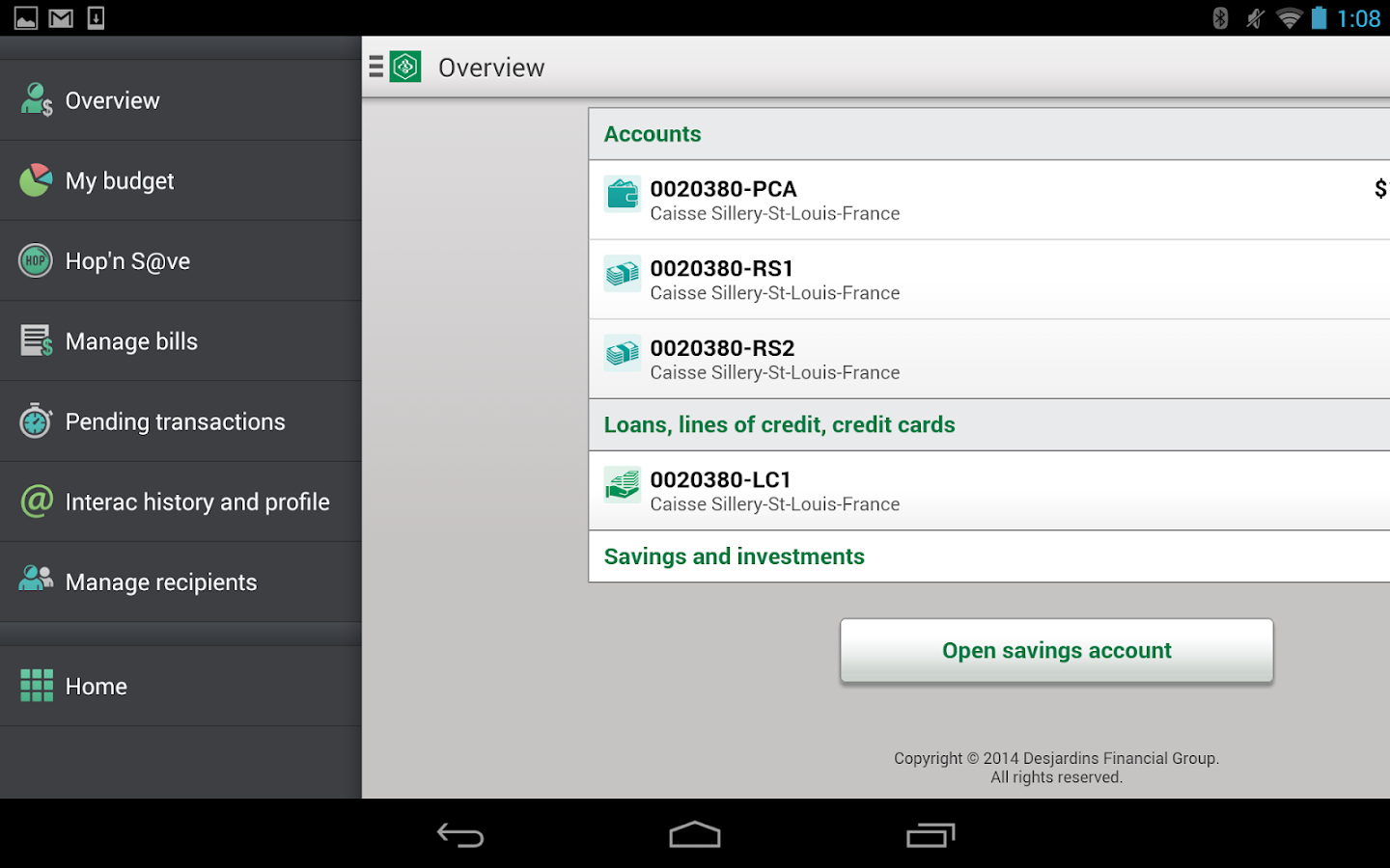 Desjardins mobile services - Android Apps on Google Play