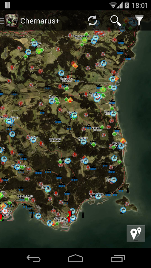 Приложения на Google Play – iZurvive - Карта для DayZ