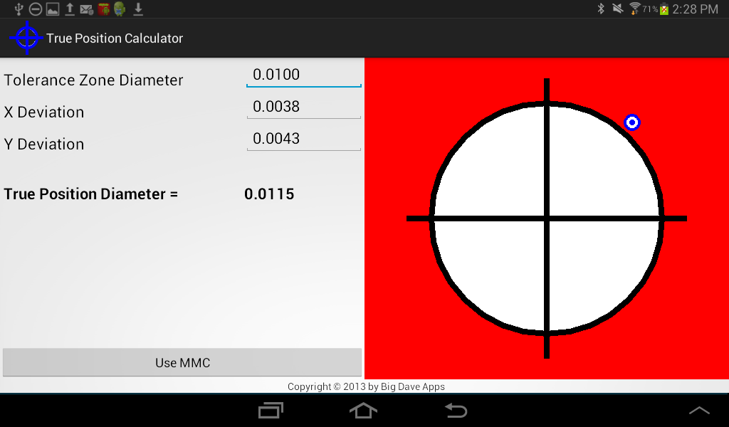 How To Calculate Mmc For Hole Position Tolerance Calculator - lasopapond
