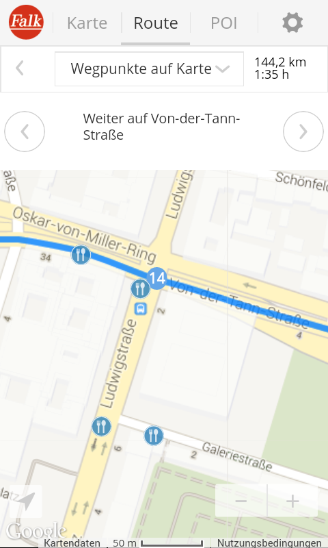 Falk Maps Routenplaner & Karte - Izinhlelo ze-Android ku-Google Play